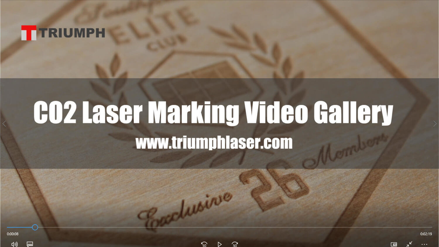 Triumph laser machines video gallery