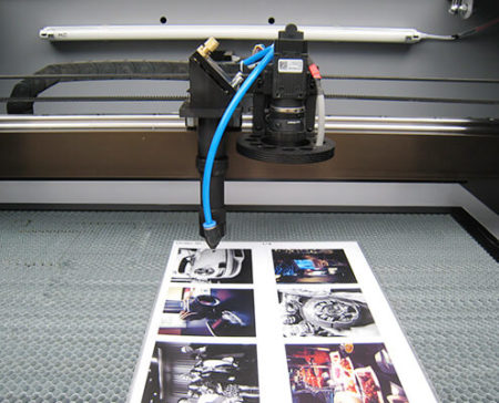 Auto Focus Laser Cutting Machine with up down working table