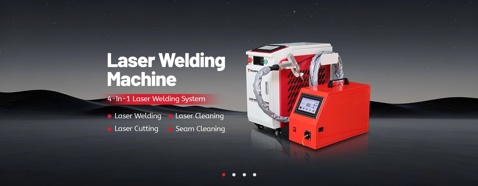 Mini handheld laser welding machine, 1500W laser welder